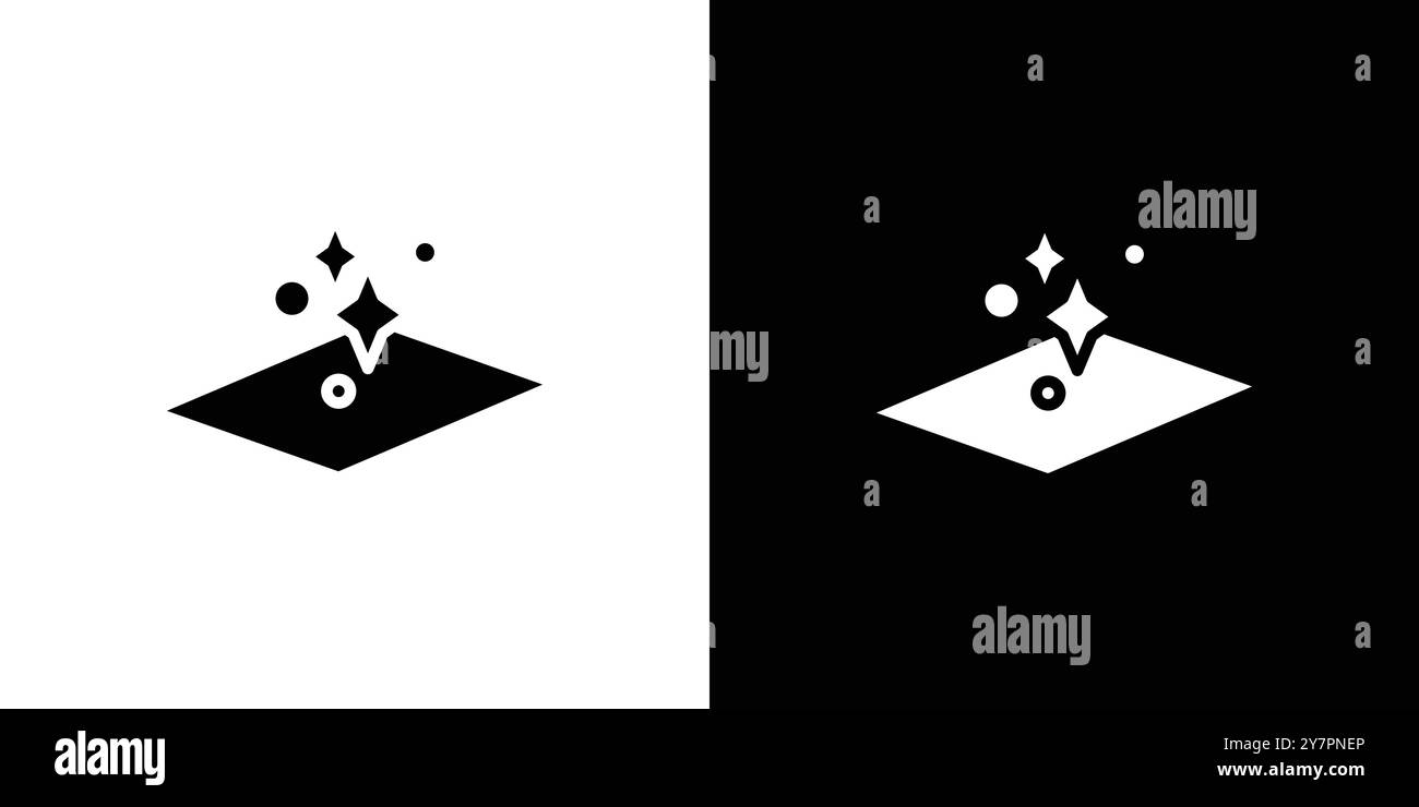 clean surface icon Flat thin line vector illustration art outline set ...