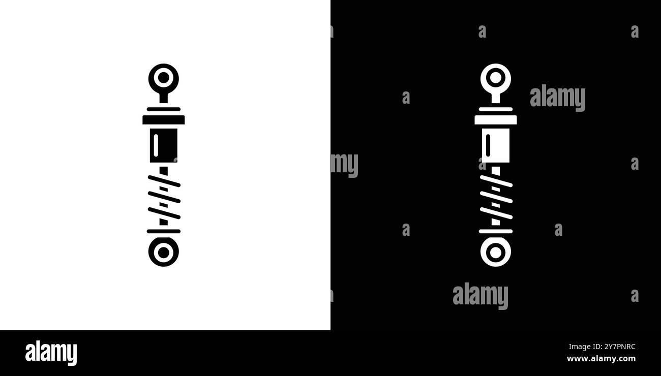 Damper icon Flat thin line vector illustration art outline set Stock Vector Image & Art - Alamy