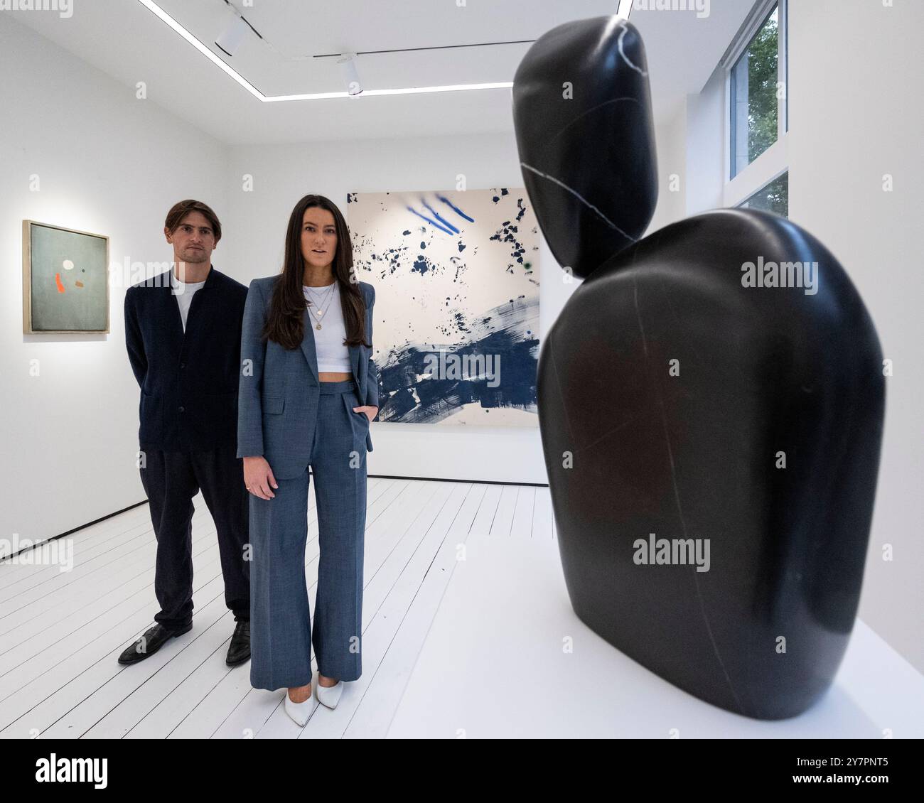 London, UK. 1 October 2024. Brother and sister, Freddie Burness ...