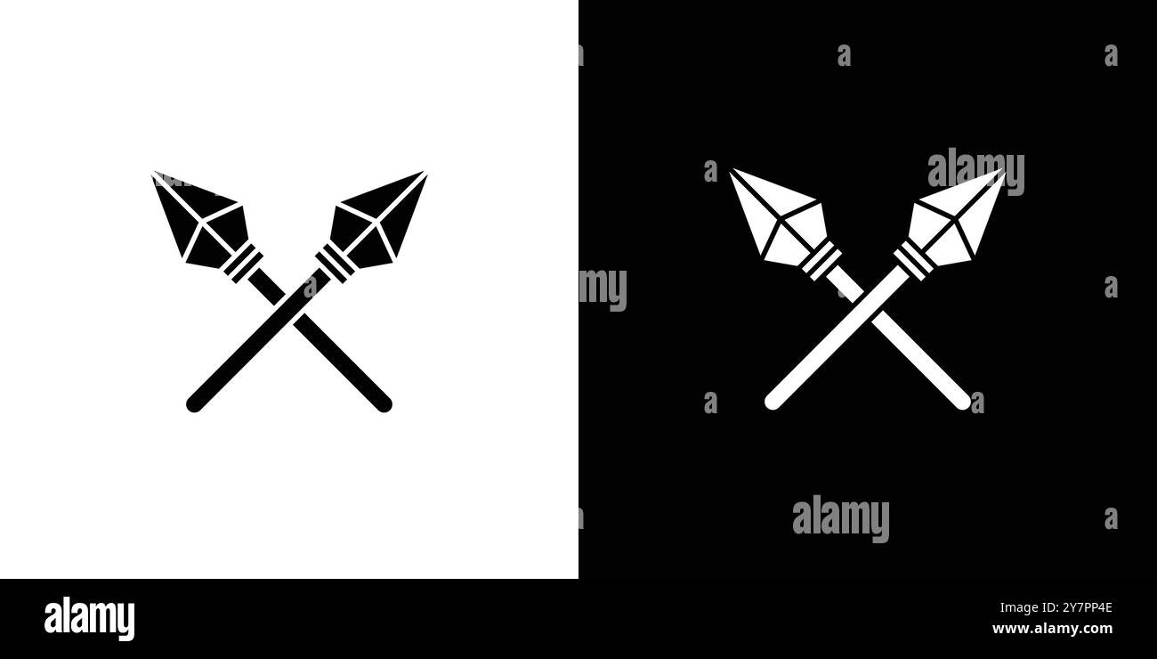 Lance icon Flat thin line vector illustration art outline set Stock Vector Image & Art - Alamy