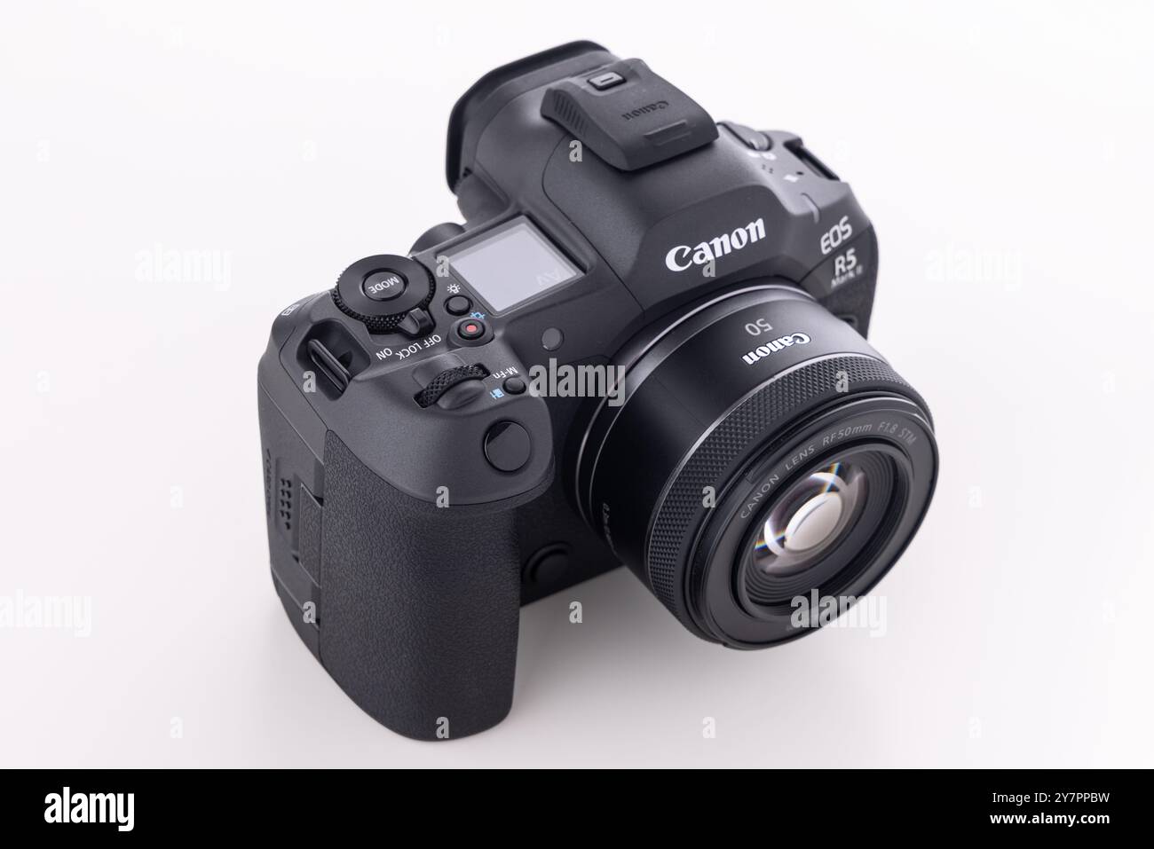 Varna, Bulgaria - August 31,2024: Image of Canon EOS R5 Mark II ...