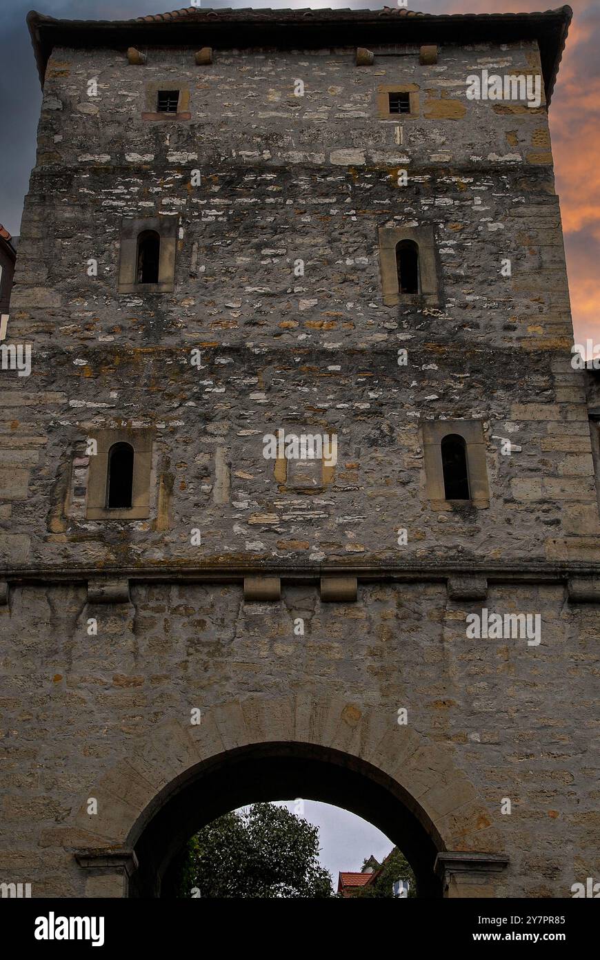 Southern entrance to the Kaiserpfalz, the Holy Roman Empire’s largest ...