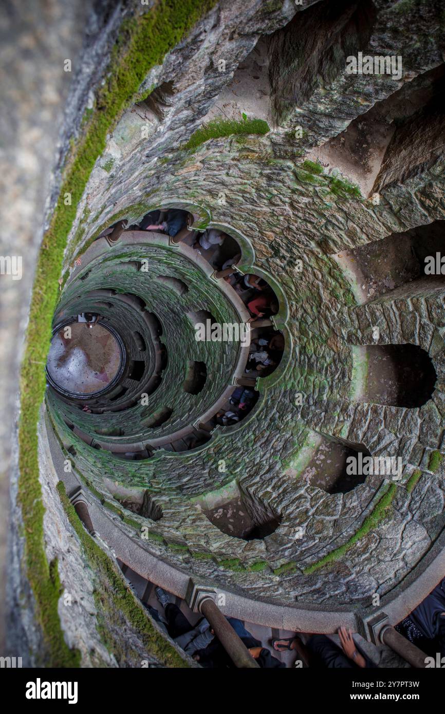 Sintra, Portugal, Aug 8th, 2024: Quinta da Regaleira, one of the ...