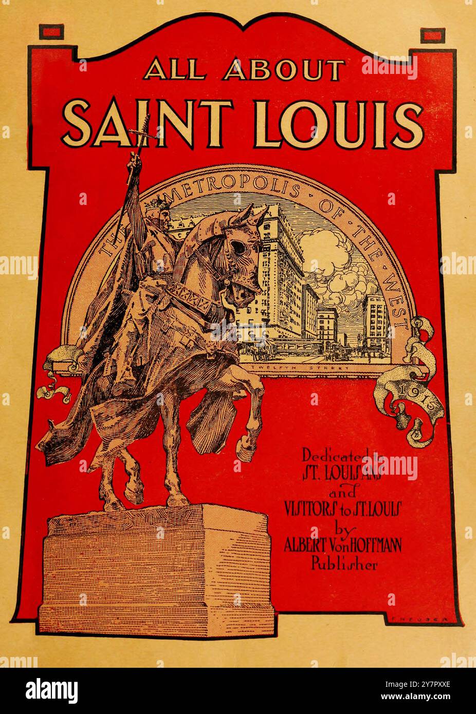 Old print - Albert Von Hoffmann's All about Saint Louis - St Louis ca ...