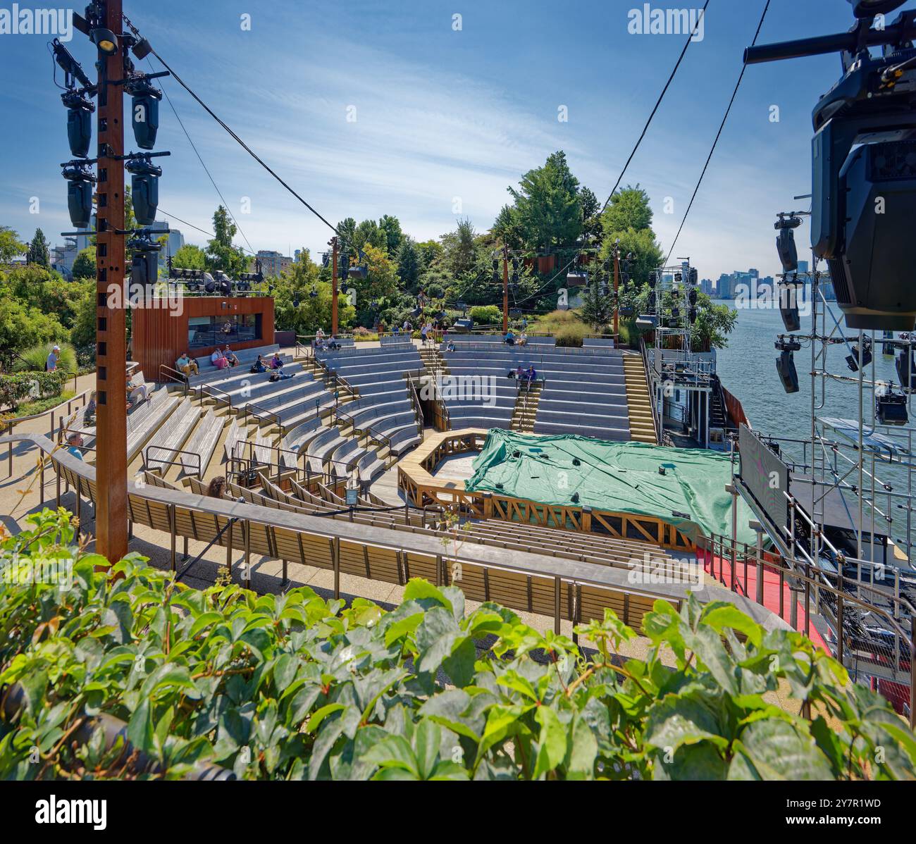 The Amph, performing arts amphitheater on the western edge of Little ...