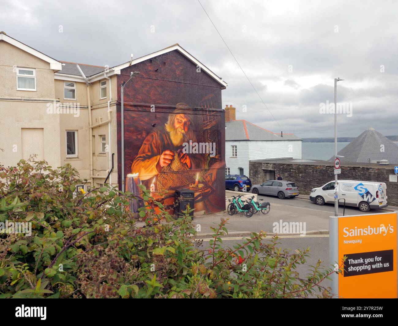 Murals newquay hi-res stock photography and images - Alamy