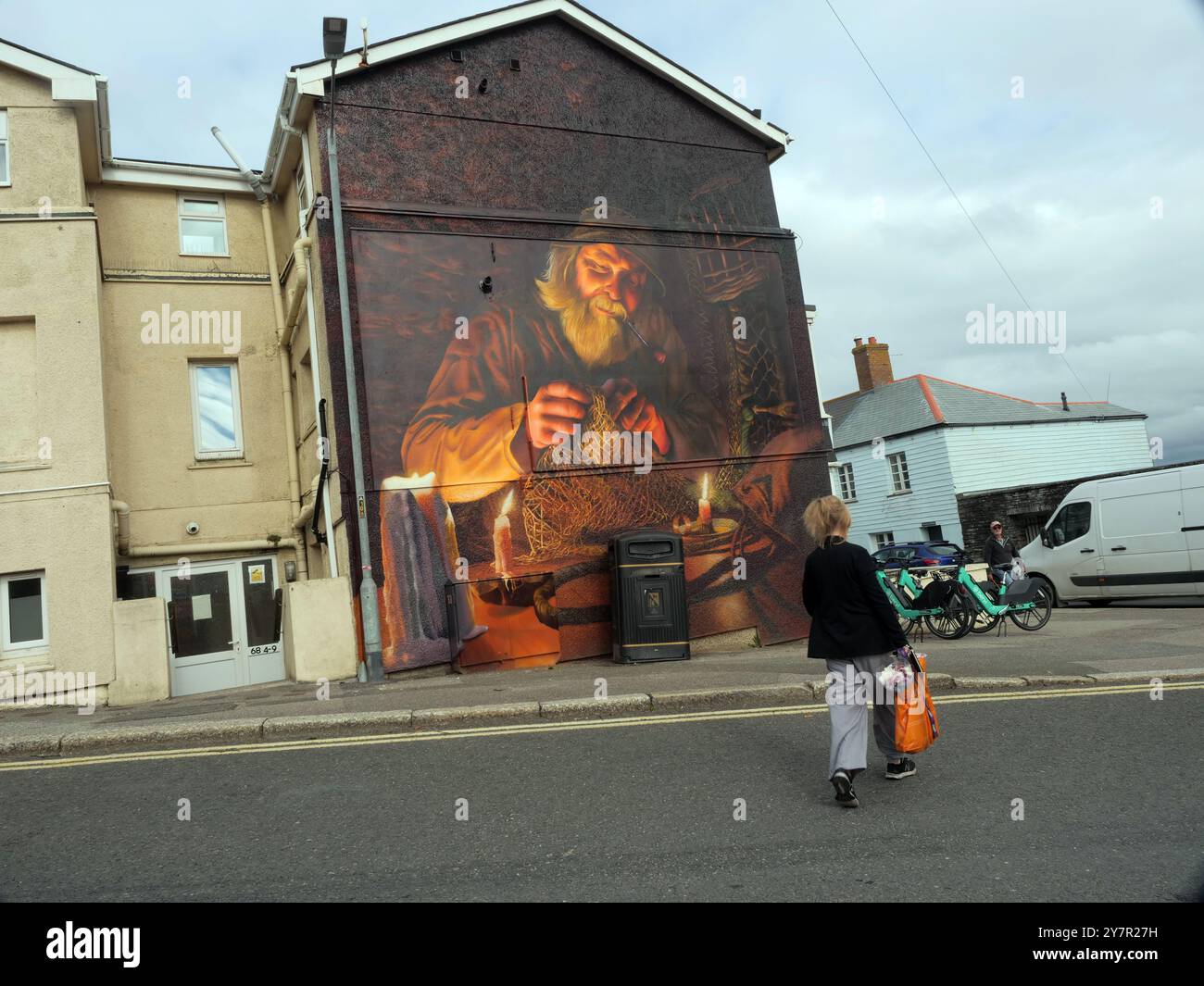 Penwith, Cornwall, UK. 01st Oct, 2024. Penwith, Cornwall, based artist ...