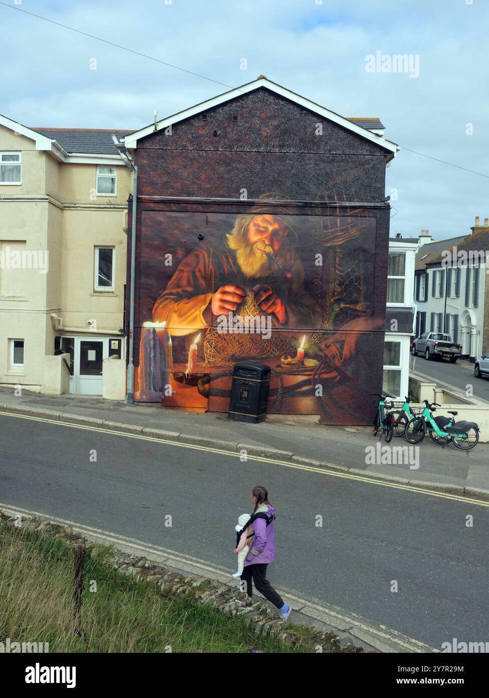 Penwith, Cornwall, UK. 01st Oct, 2024. Penwith, Cornwall, based artist ...