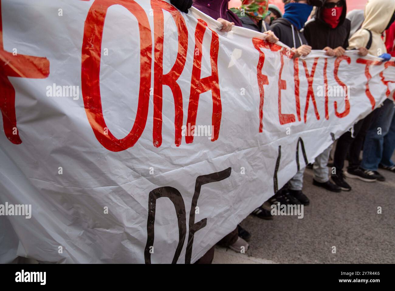 Tension between anti-fascist groups and the organization, which has a ...