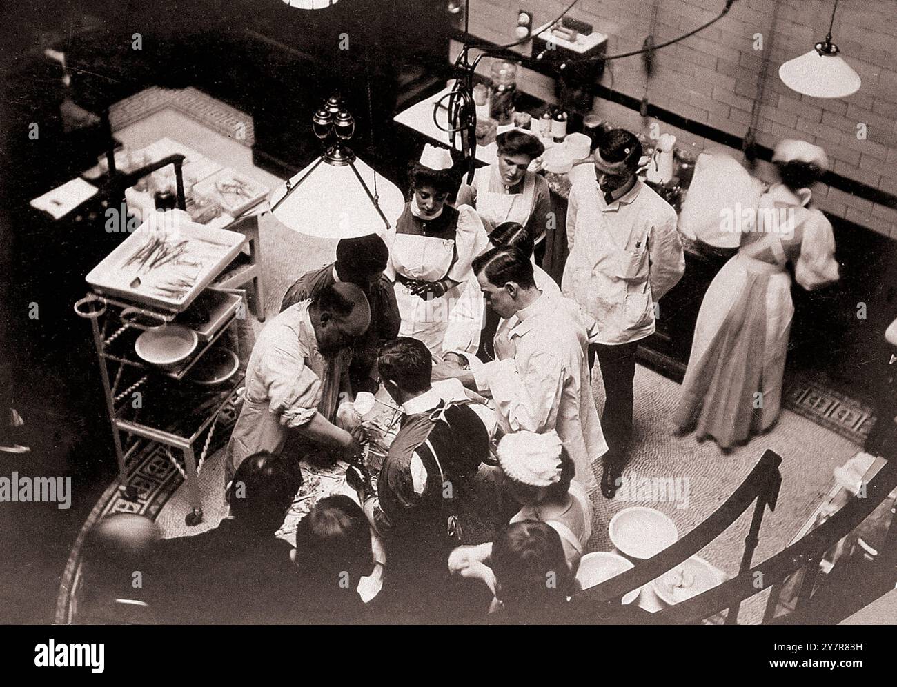 Vintage photograph of Charing Cross Hospital: Stanley Boyd in the old ...