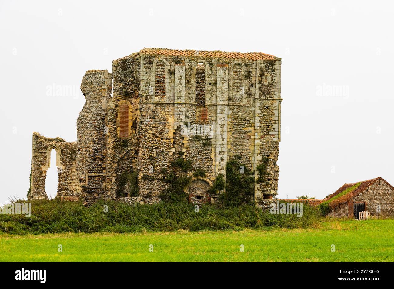 The ruins of Bromholm Priory, Norfolk, England Stock Photo - Alamy