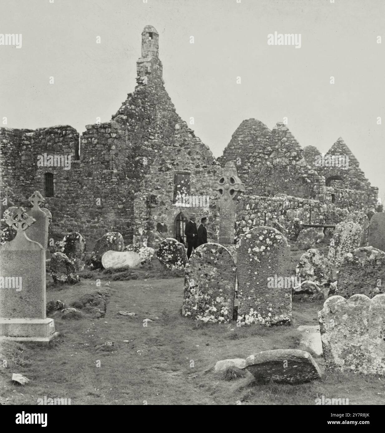 Where Irish princes and nobles studied in boyhood-ancient ruins of ...