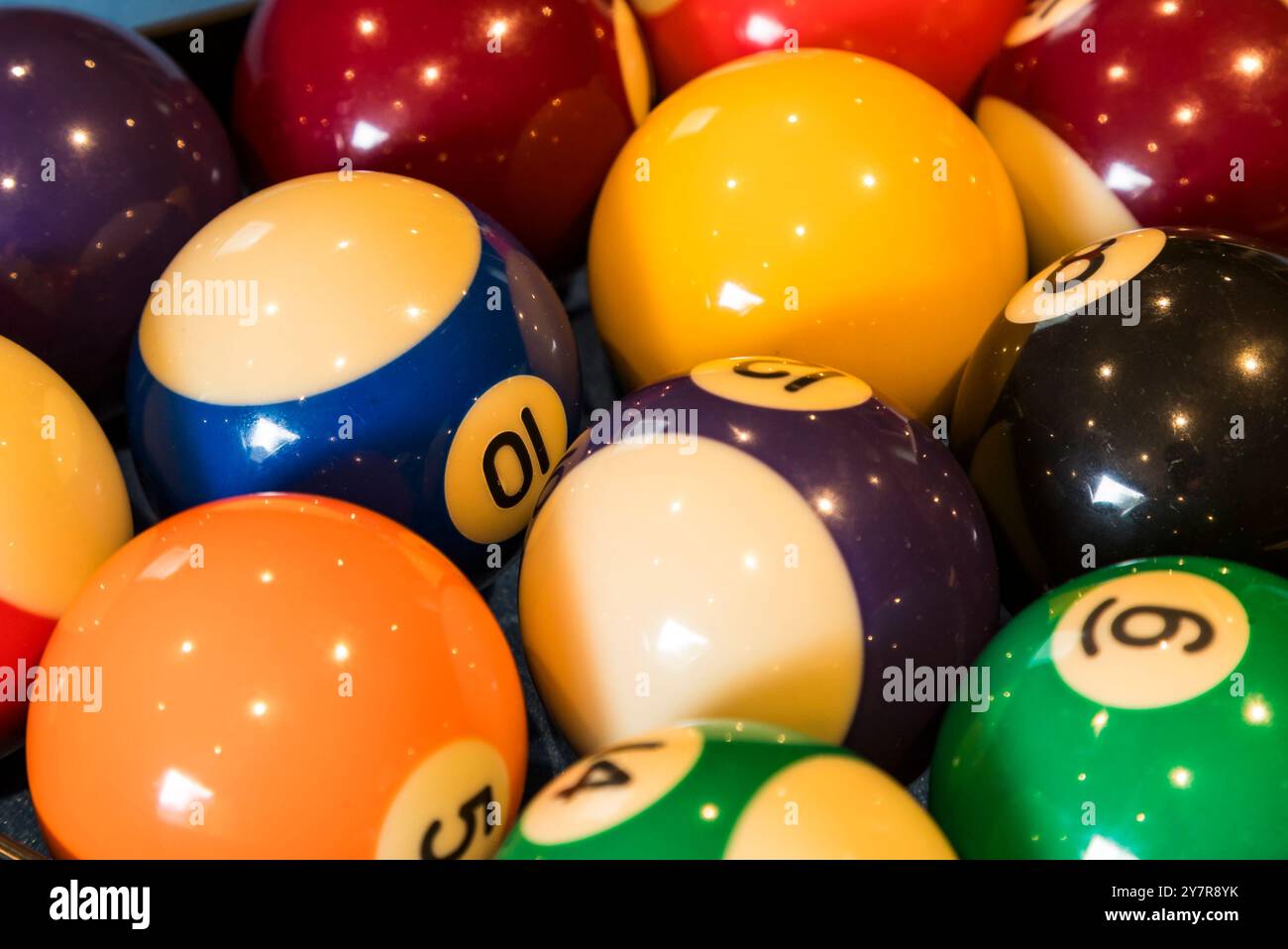 Games room at Rowan Tree Retreats Stock Photo - Alamy
