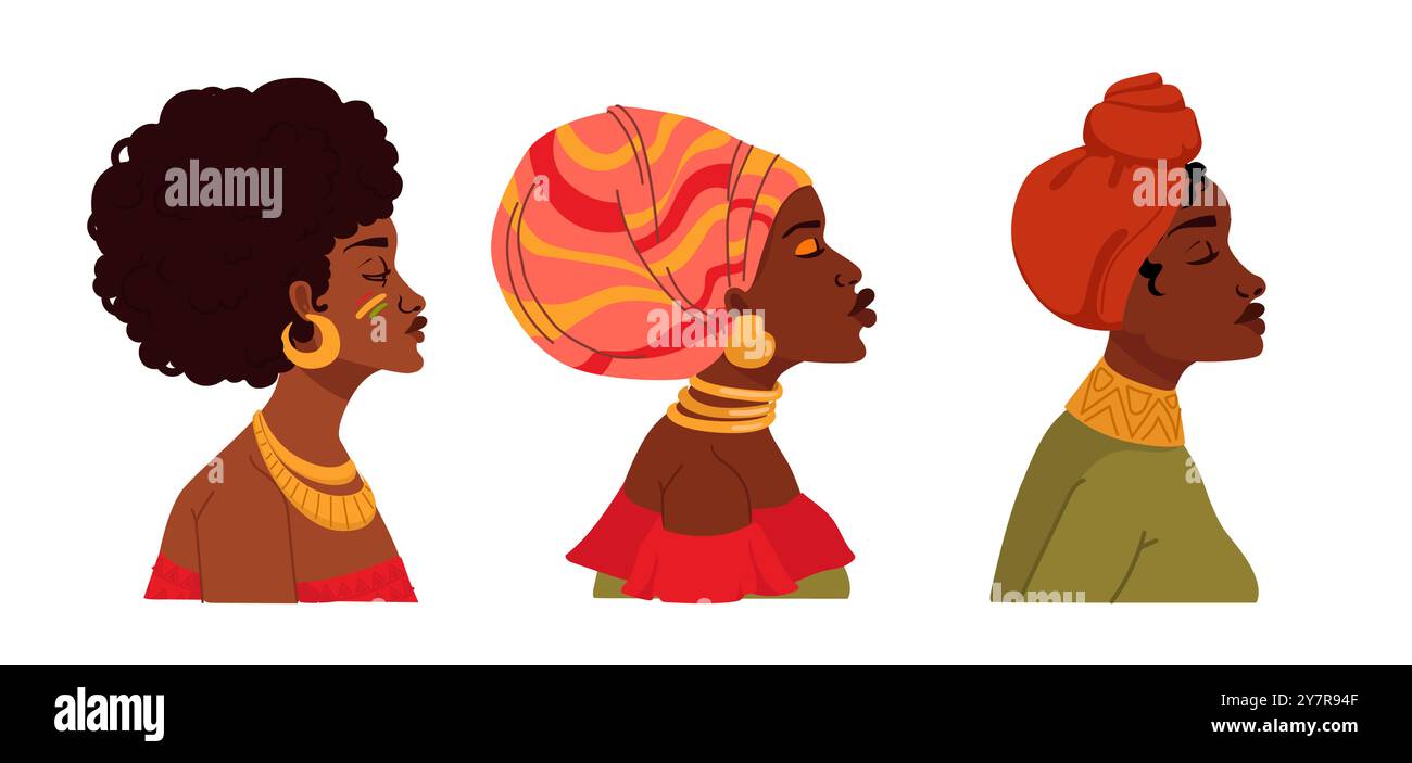African american woman character Stock Vector Images - Alamy