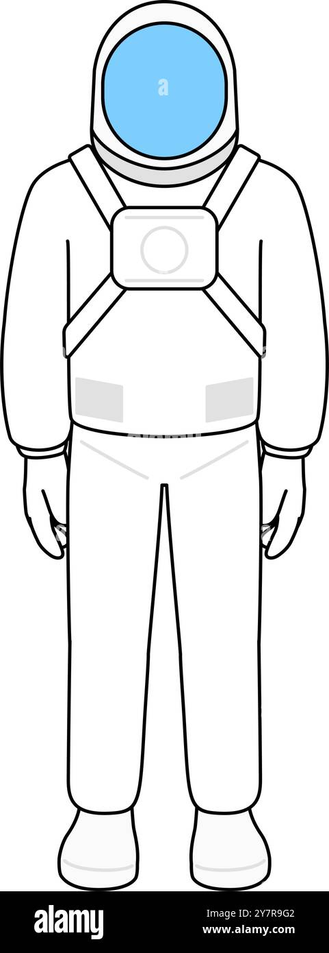 Facing forward vector hi-res stock photography and images - Alamy