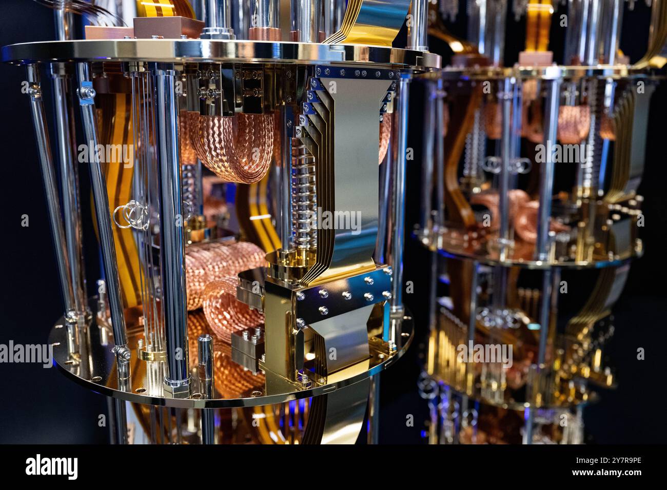 Ehningen, Germany. 01st Oct, 2024. A model of a suspension of the ...