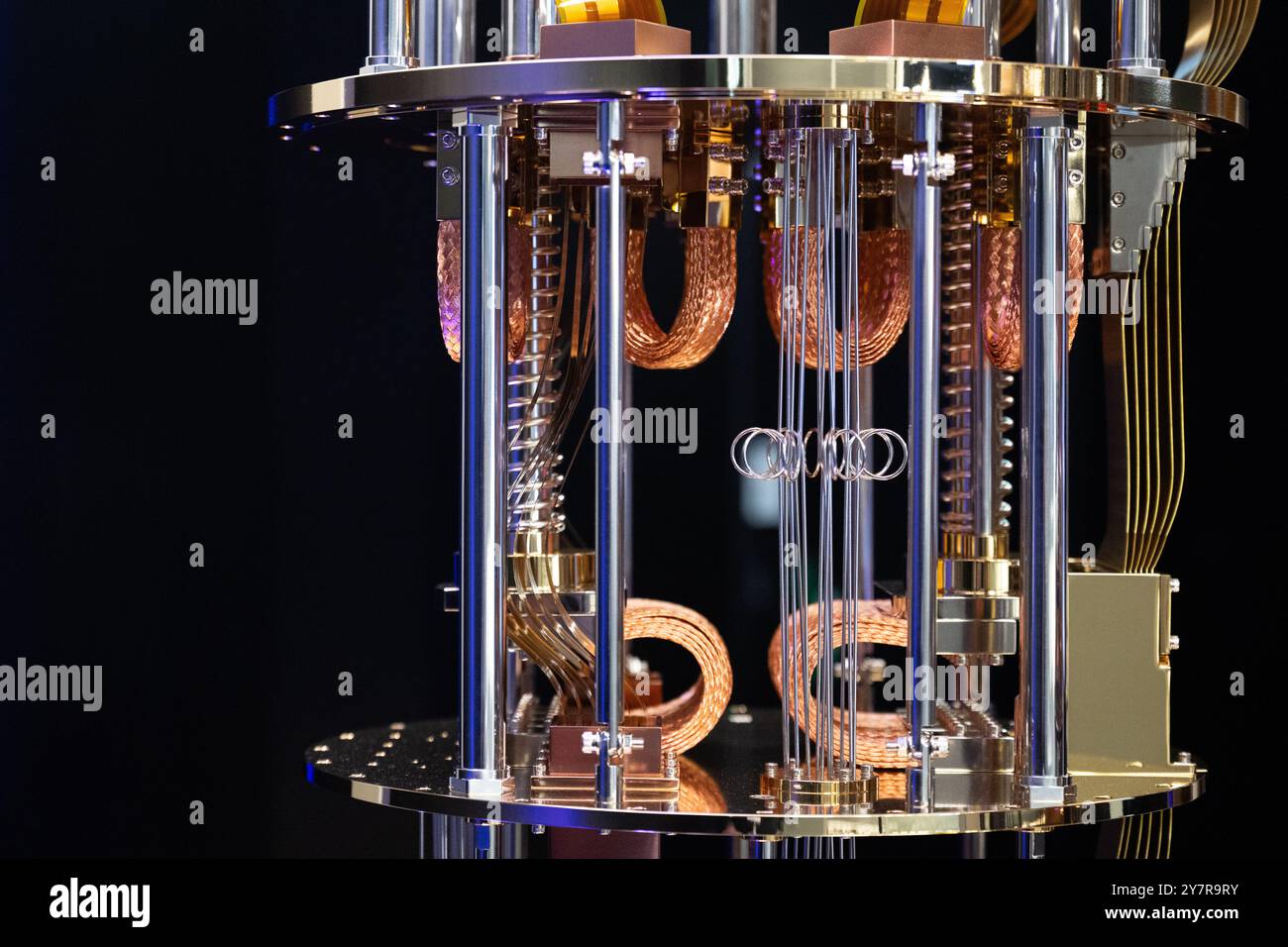 Ehningen, Germany. 01st Oct, 2024. A model of a suspension of the ...