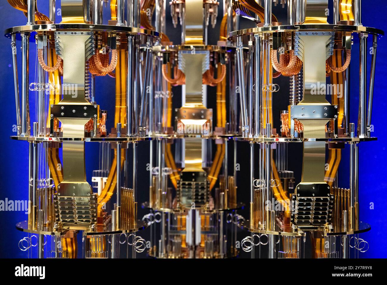 Ehningen, Germany. 01st Oct, 2024. A model of a suspension of the ...