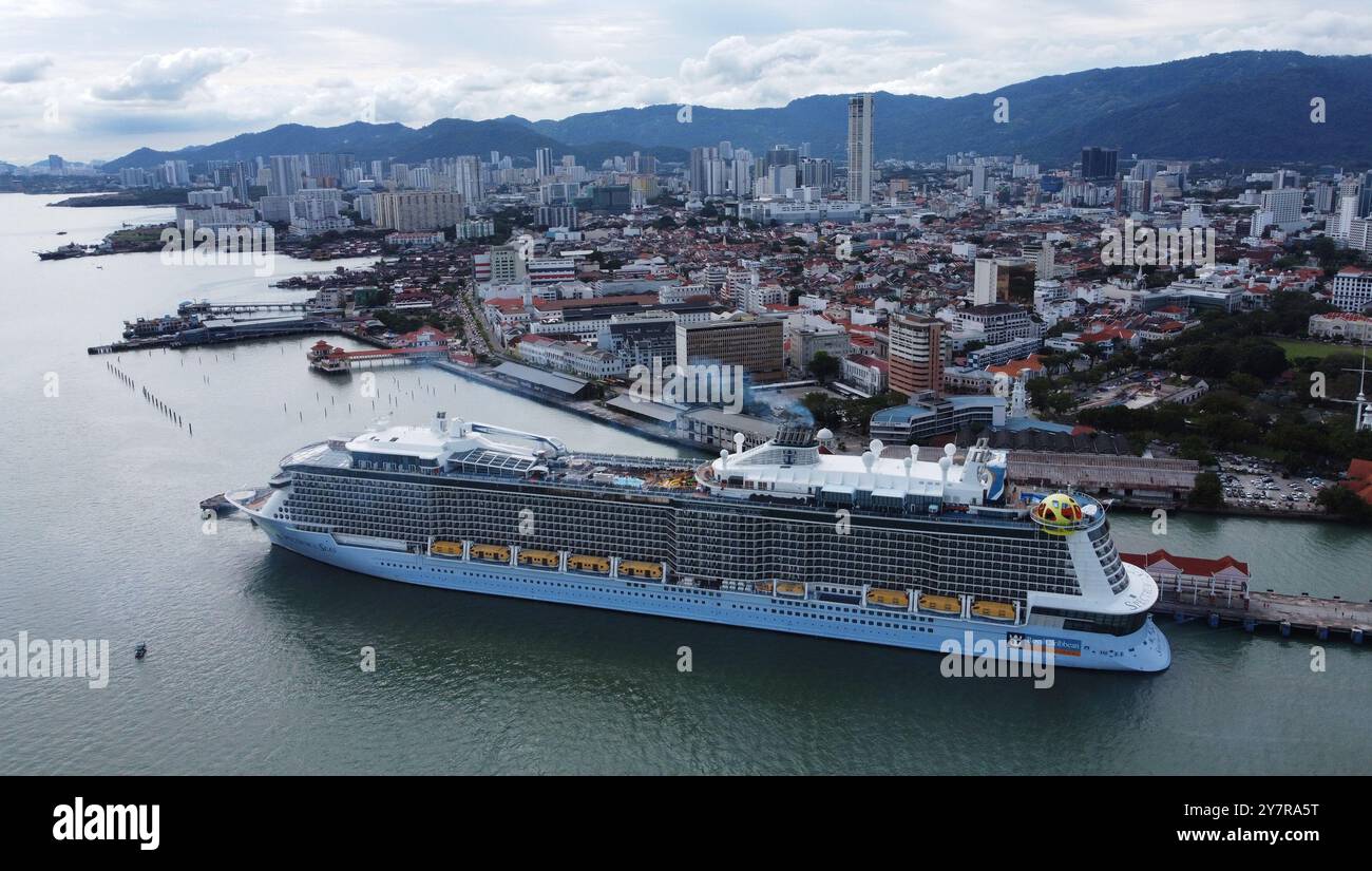 George Town, Penang, Malaysia - December 25, 2023: A Royal Caribbean ...