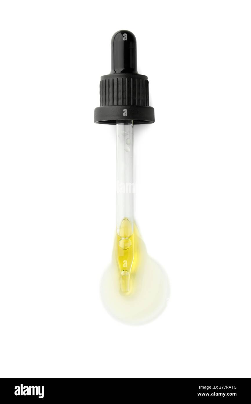 Cosmetic essence oil liquid Cut Out Stock Images & Pictures - Alamy