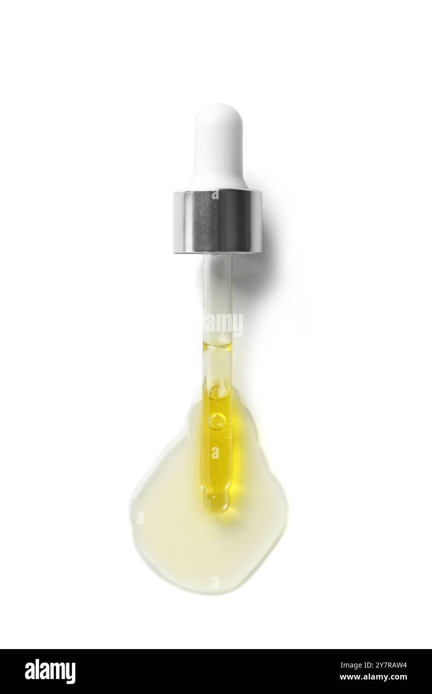 Cosmetic essence oil liquid Cut Out Stock Images & Pictures - Alamy