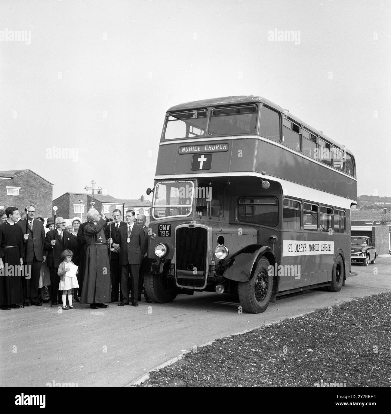 BLESS THE BUS WHICH WE PRAY ONAndover, Hampshire, England, UK : Last ...