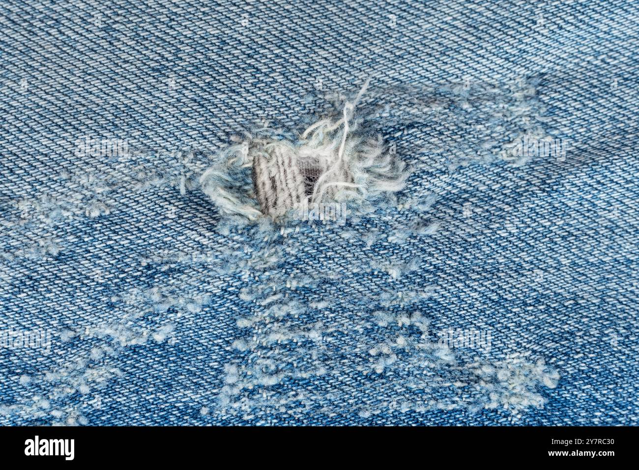 Ripped Denim Background