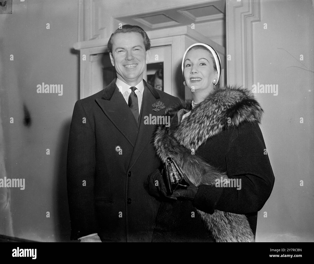 FAMOUS LONDON MODEL WEDS AT CAXTON HALL. Miss Barbara Goalen, the ...