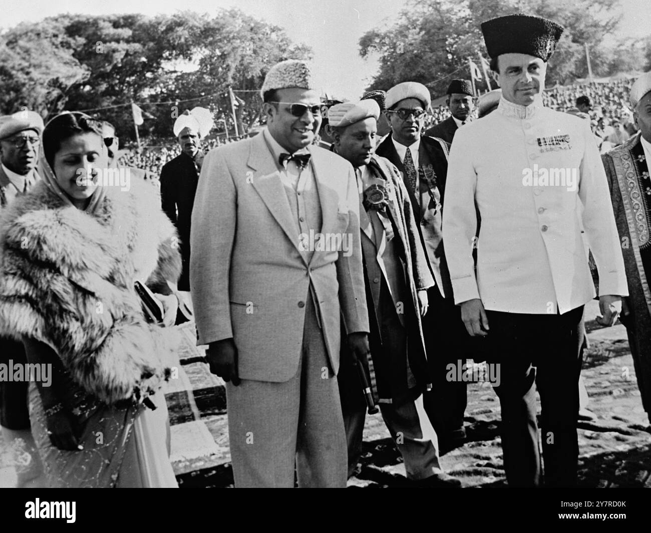 PLATINUM JUBILEE OF THE AGA KHAN. Thousands of people, including about ...