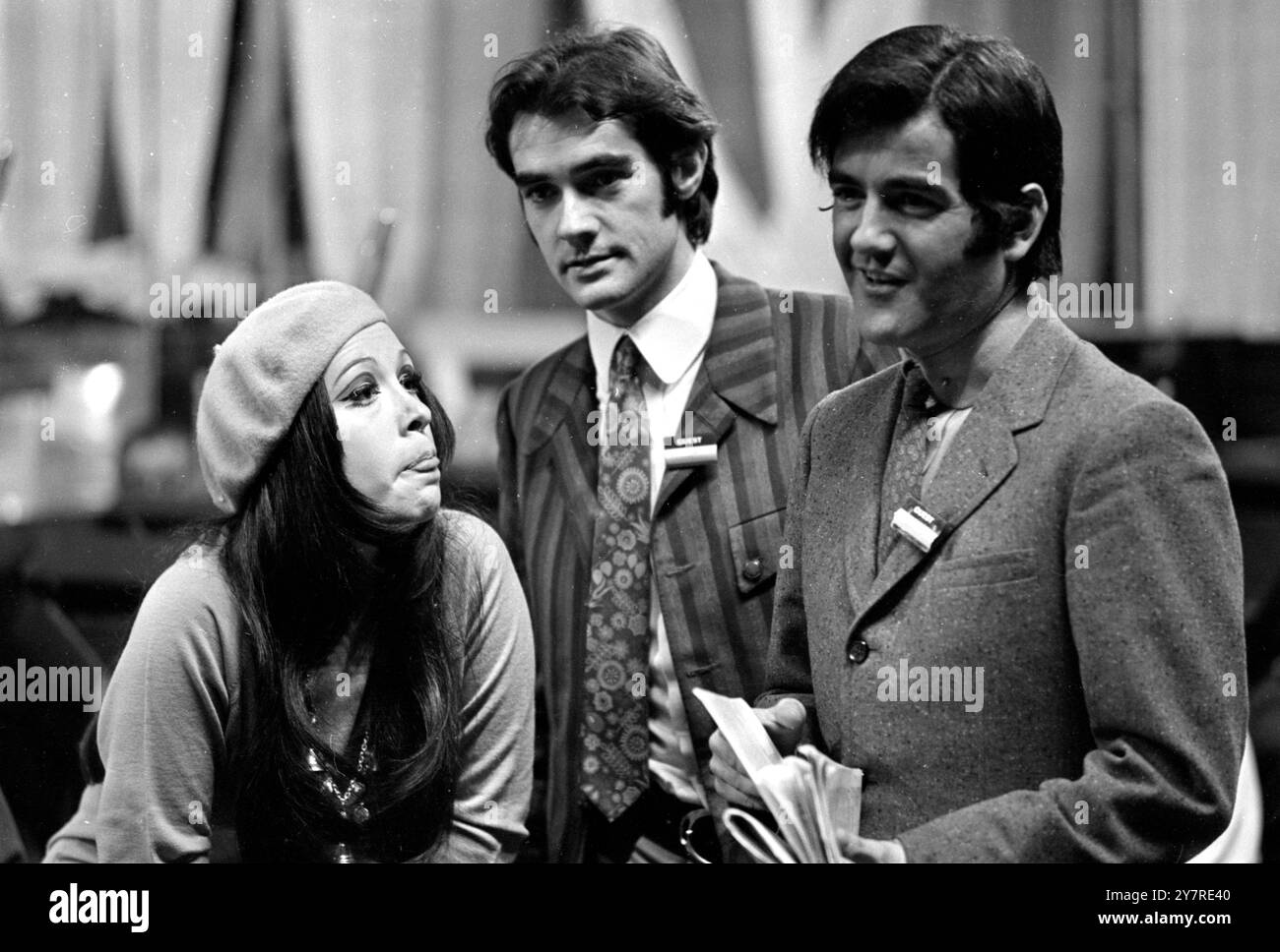 SUCCESSFUL TEAM ....?London, England, UK : Spanish singer Massiel meets ...