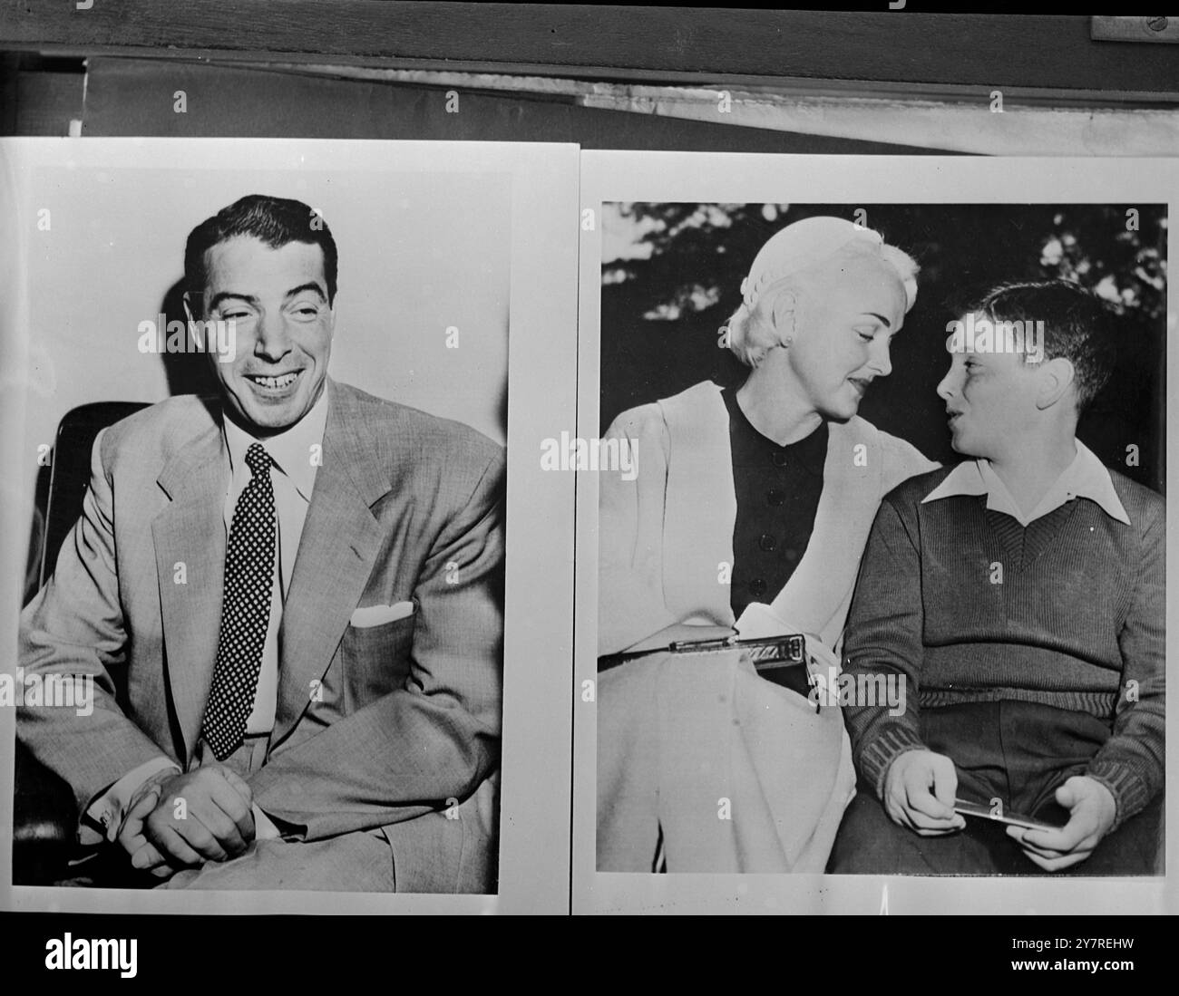 BASEBALL PLAYER & ACTRESS SQUABBLE OVER SON 6.1.54 Star American ...