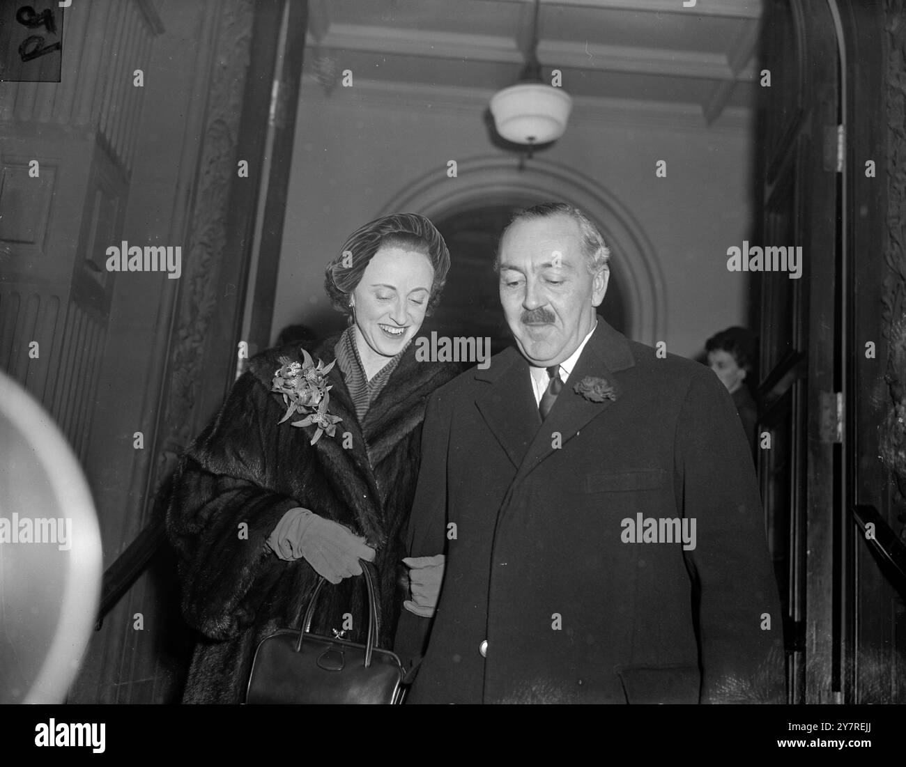 DUKE REMARRIES THREE WEEKS AFTER DIVORCE. 5.1.54. The Duke of Roxburghe ...