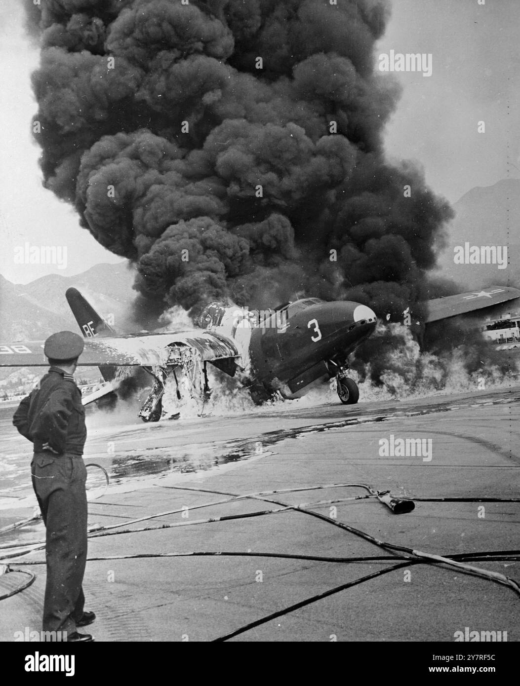 Amazing escapes from U.S. bomber. On December 28, 1953, this picture ...