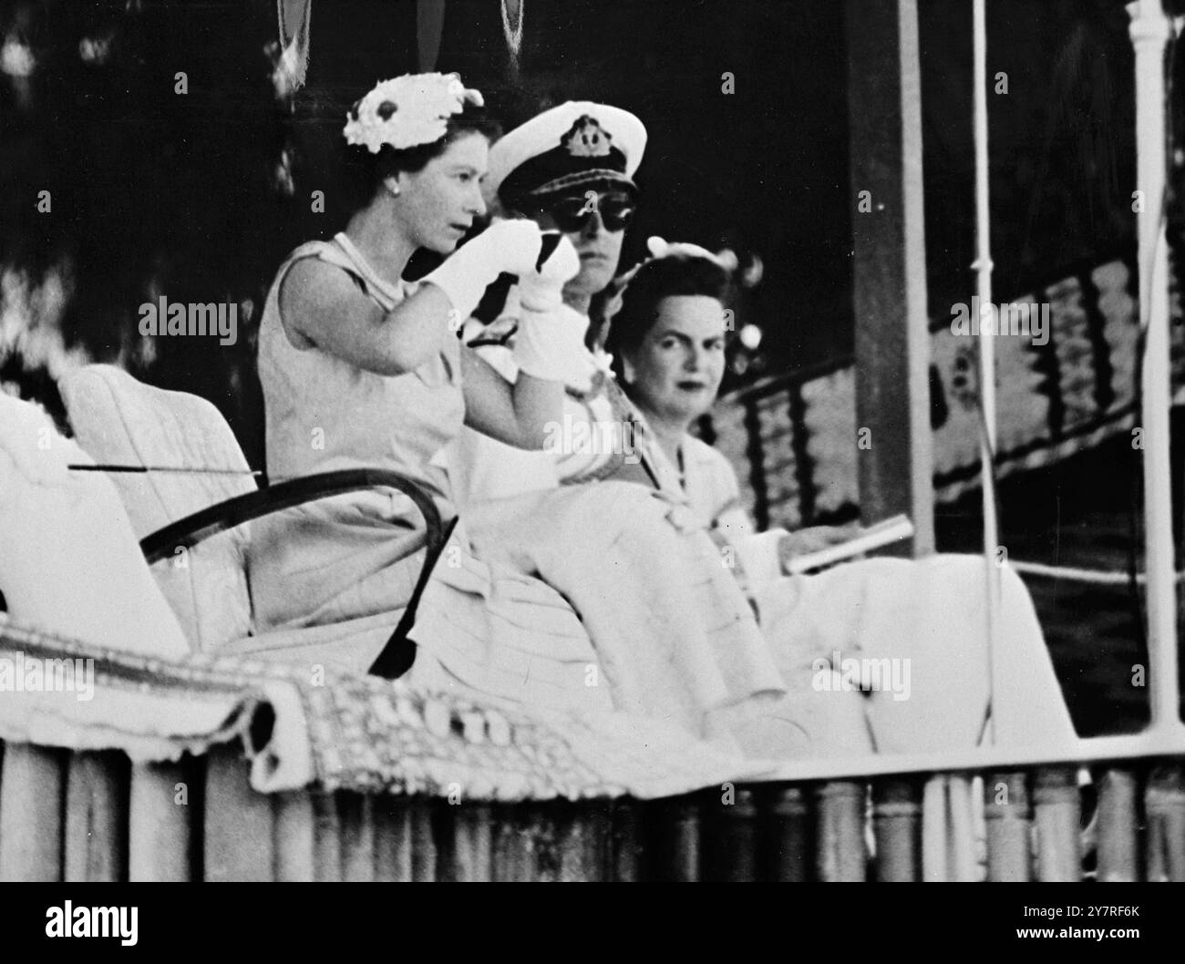 The queen in Fiji. H.M. the queen arrived in Fiji on Thursday, 17th ...