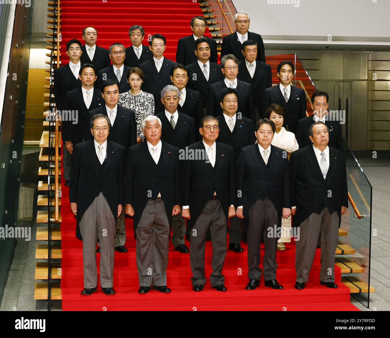 Tokyo, Japan. 01st Oct, 2024. Japan's new Prime Minister Shigeru Ishiba ...