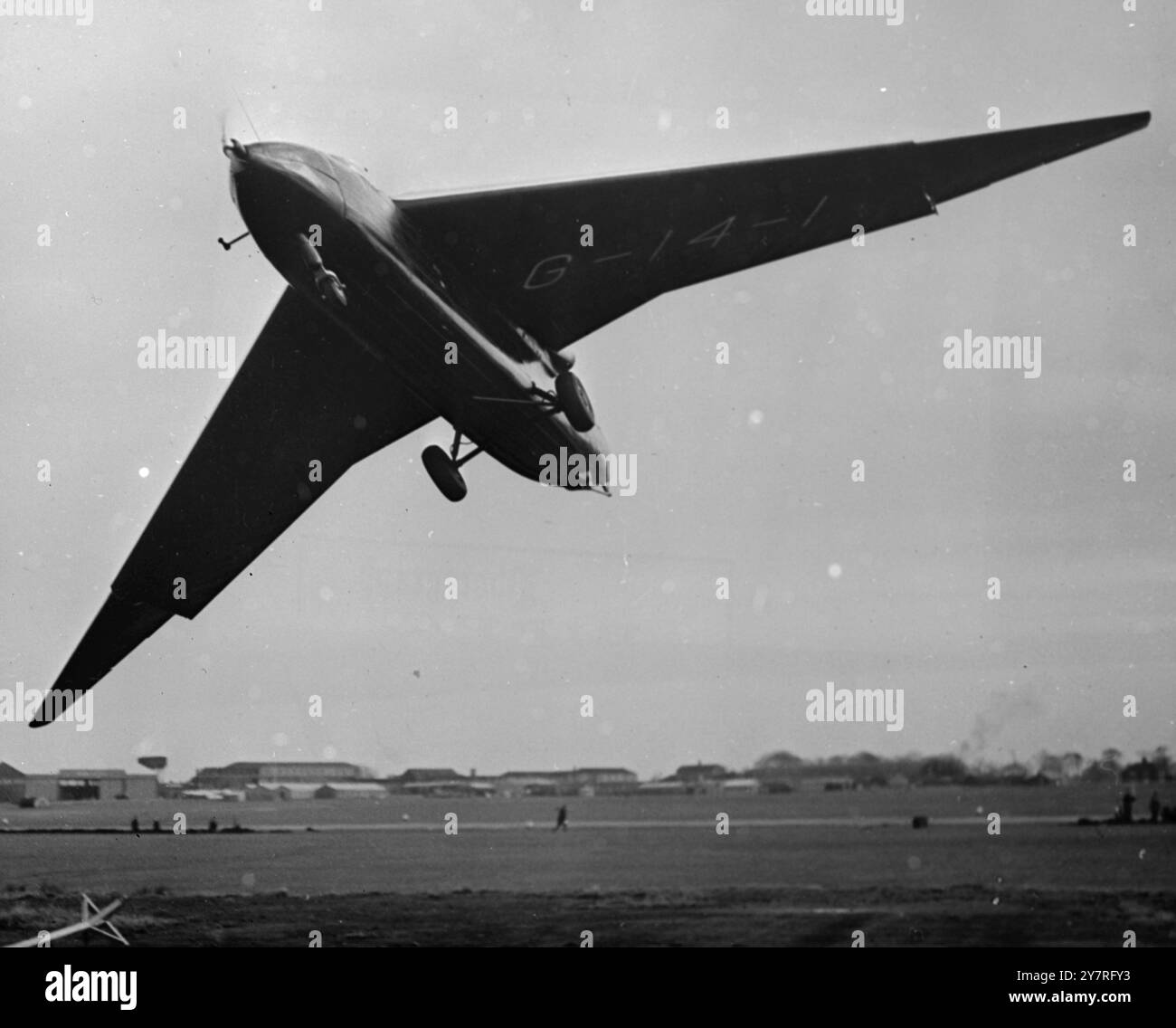 The jet without a tail has first public flight. On December 4, 1953 ...
