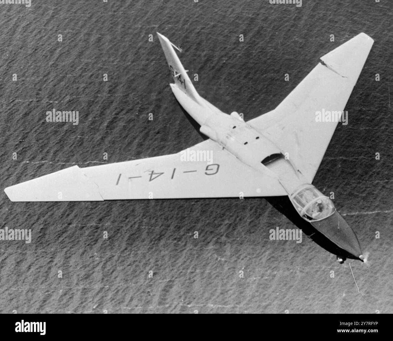 The jet without a tail has first public flight. On December 4, 1953 ...