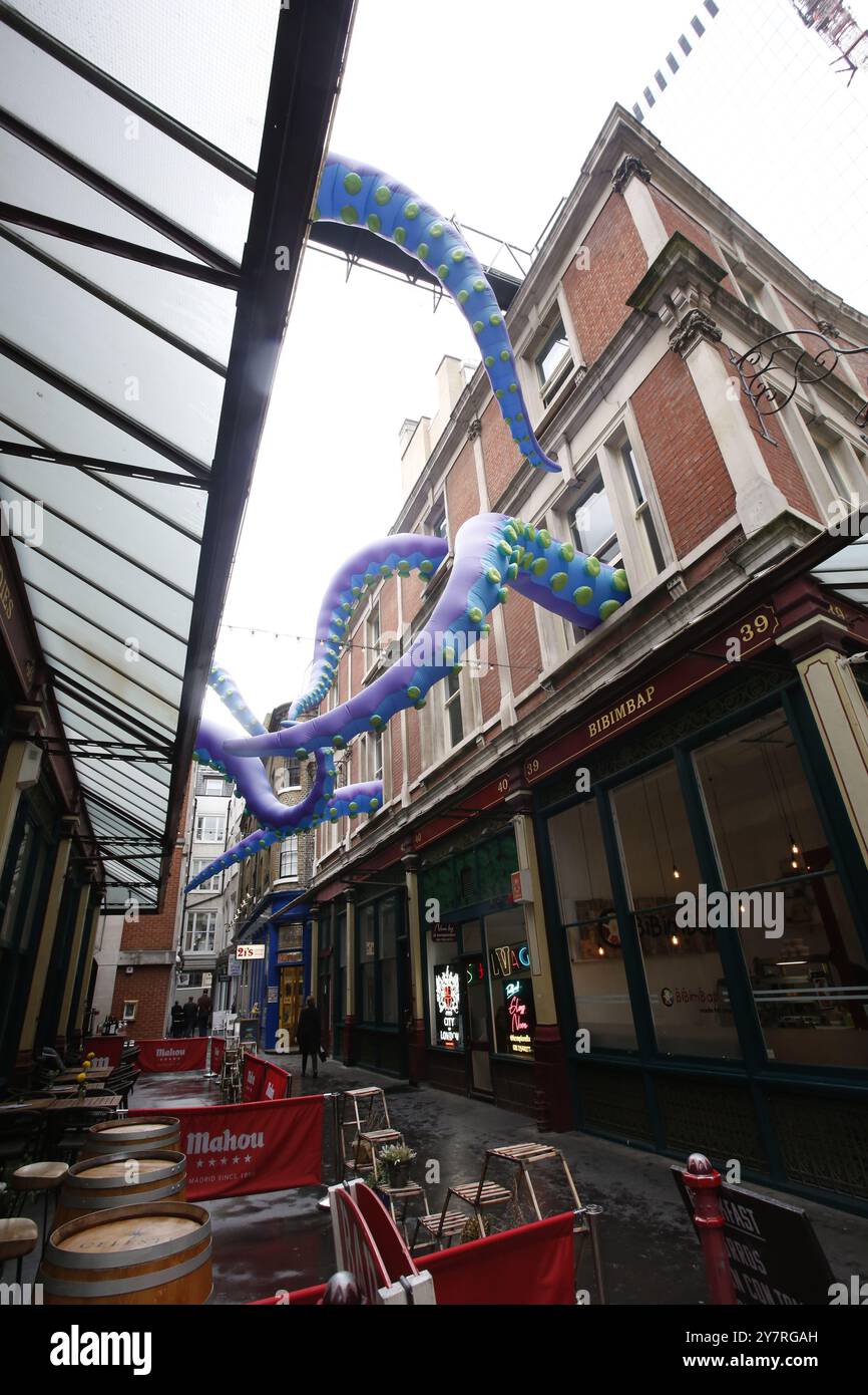 01 October 2024, Leadenhall Market, London Monsters Move in To London ...