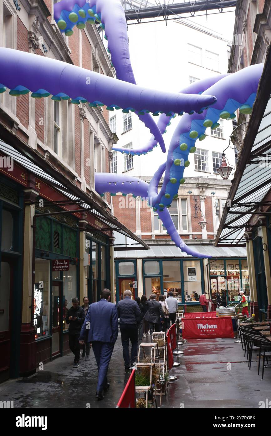 01 October 2024, Leadenhall Market, London Monsters Move in To London ...