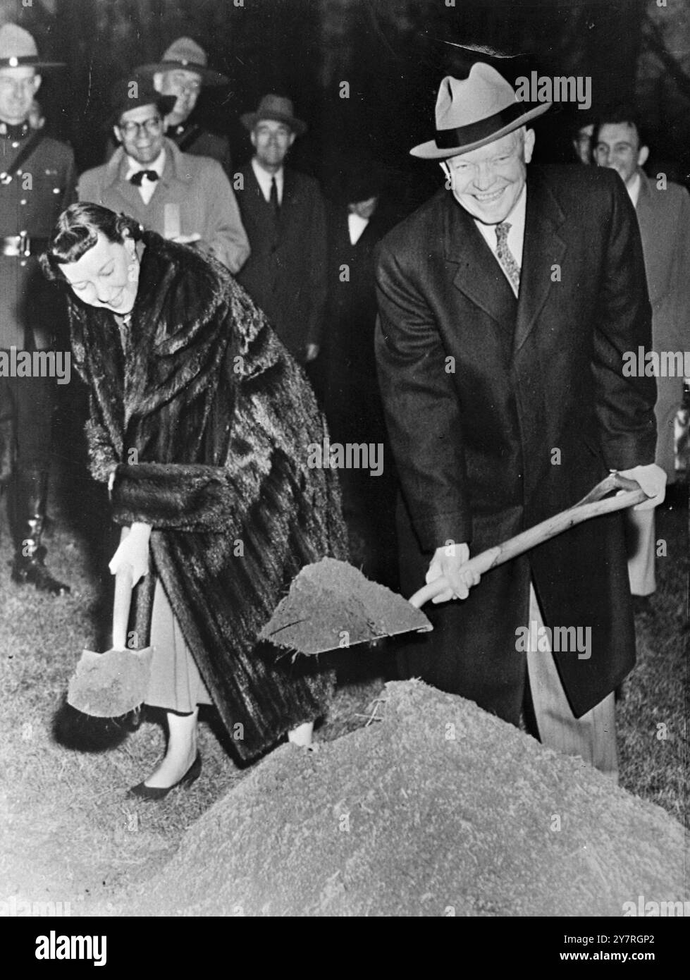 Greek rulers visit movie colony. On May 2, 1953, in Hollywood ...