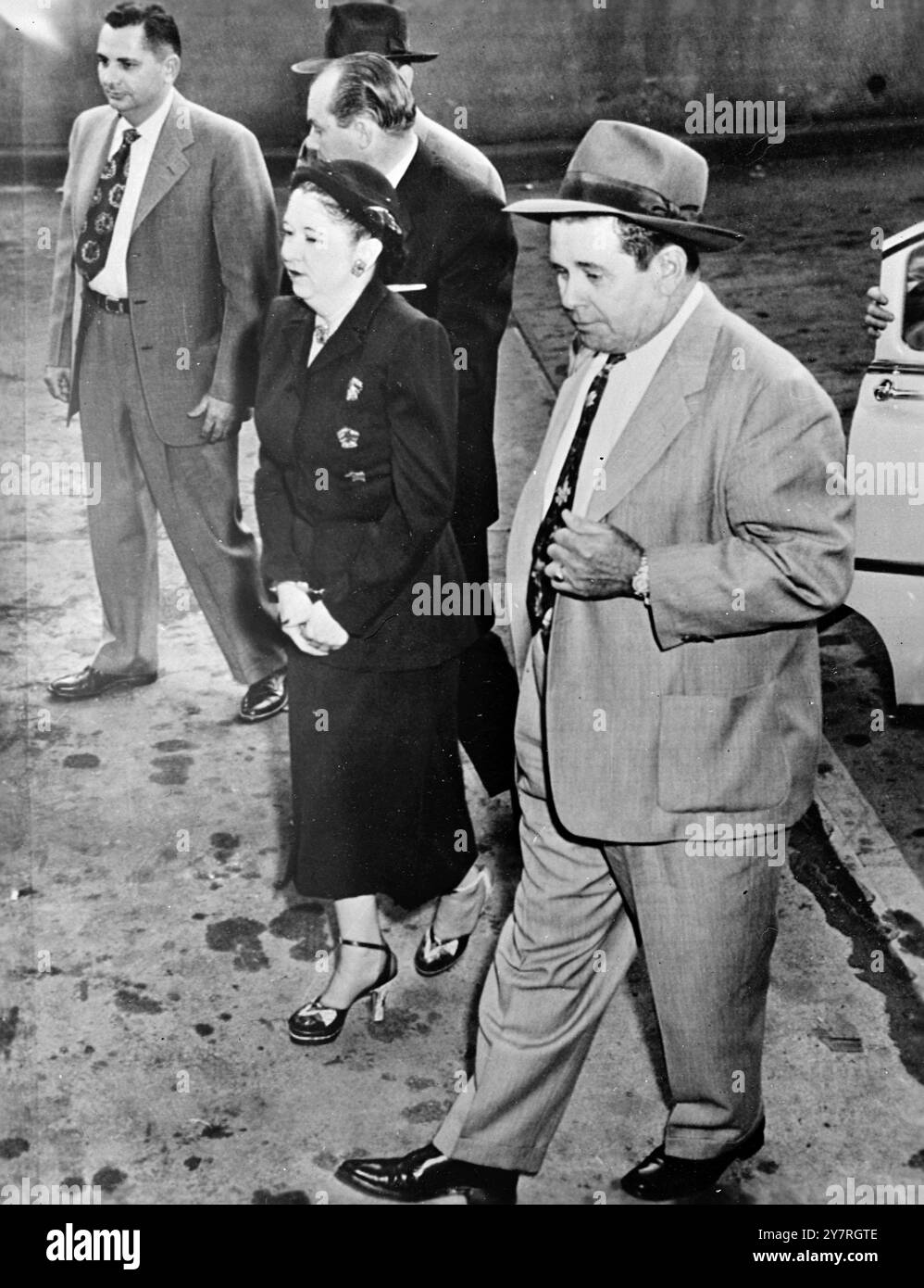 Going to face Greenlease charge 18.11.53 Carl Austin Hall and Mrs ...