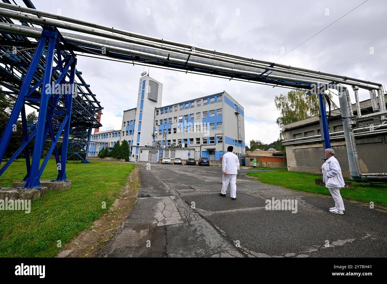The pharmaceutical company VUAB Pharma in Roztoky u Prahy commemorates ...