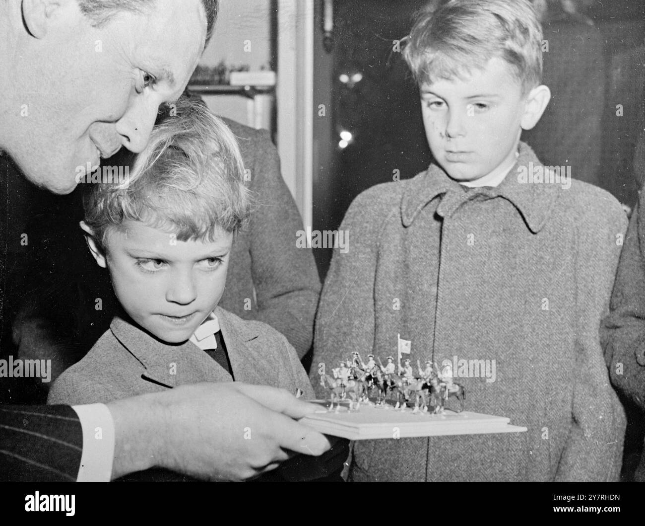 Toy soldiers for the prince. On 4th November 1953, the young Crown ...