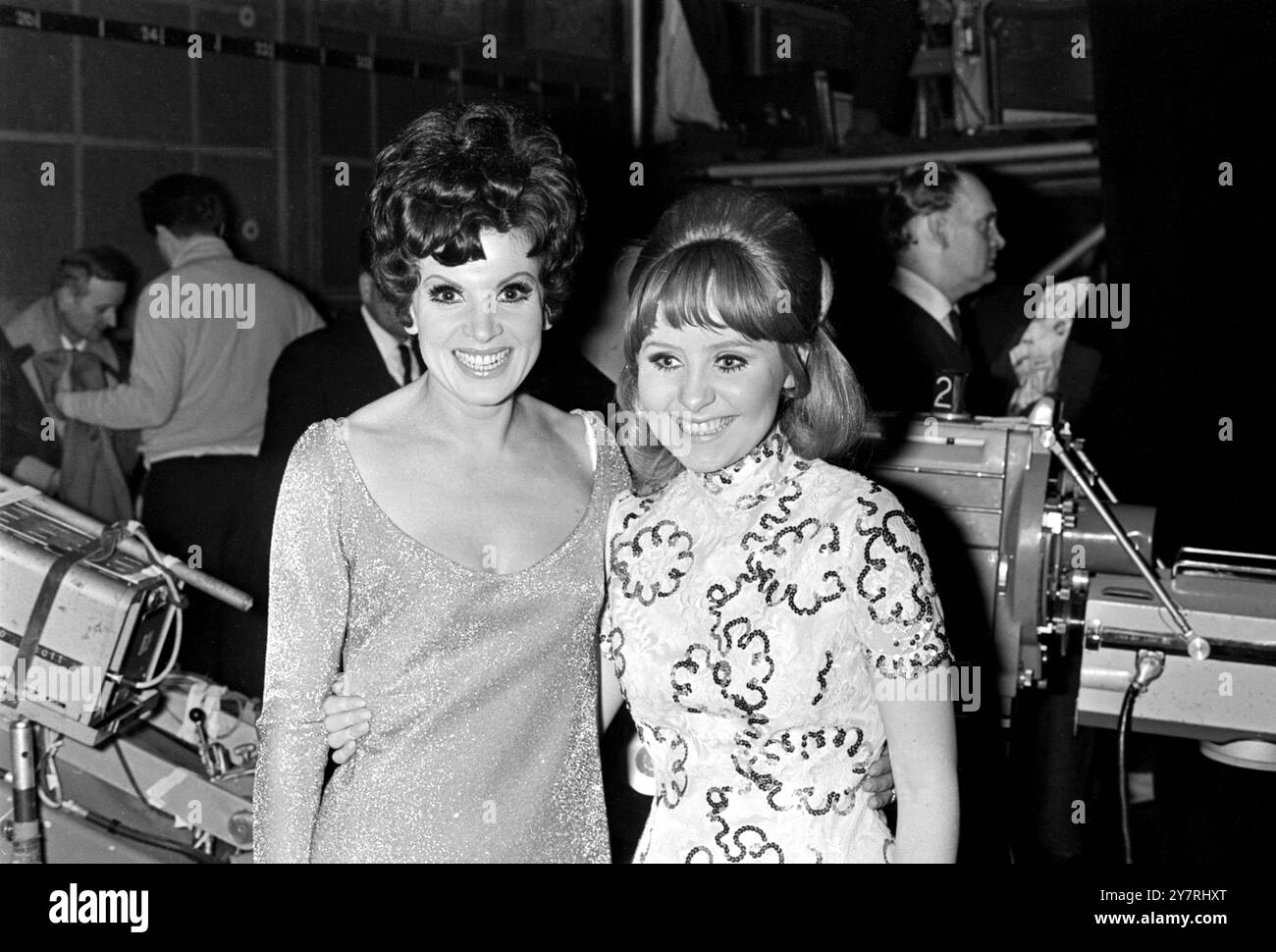 EUROVISION SONG GIRLSLondon, England, UK : Salome, left, who will sing ...
