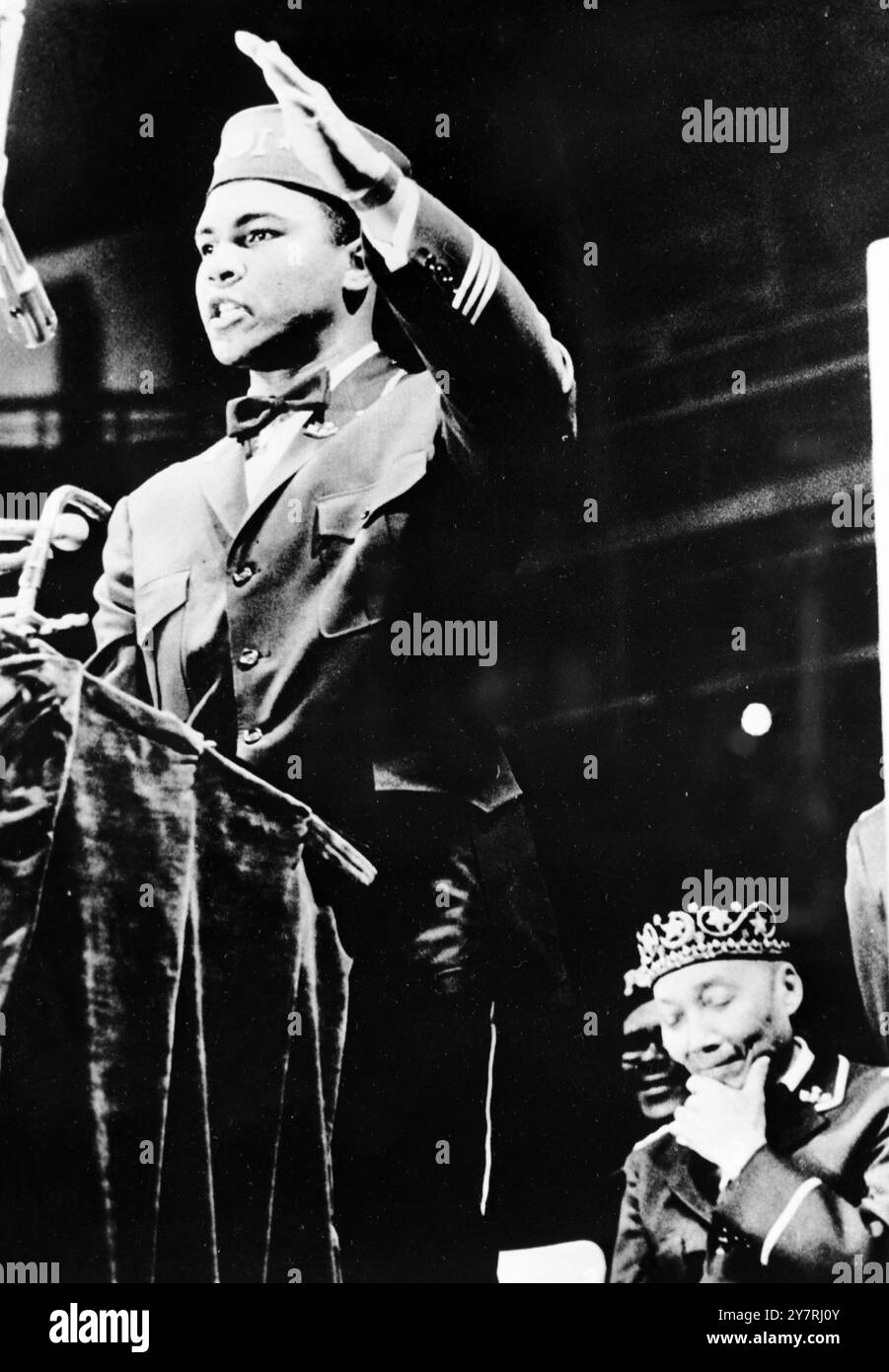 MUHAMMED ALI AT MUSLIM CONVENTIONChicago, Illinois, USA : Black Muslim ...