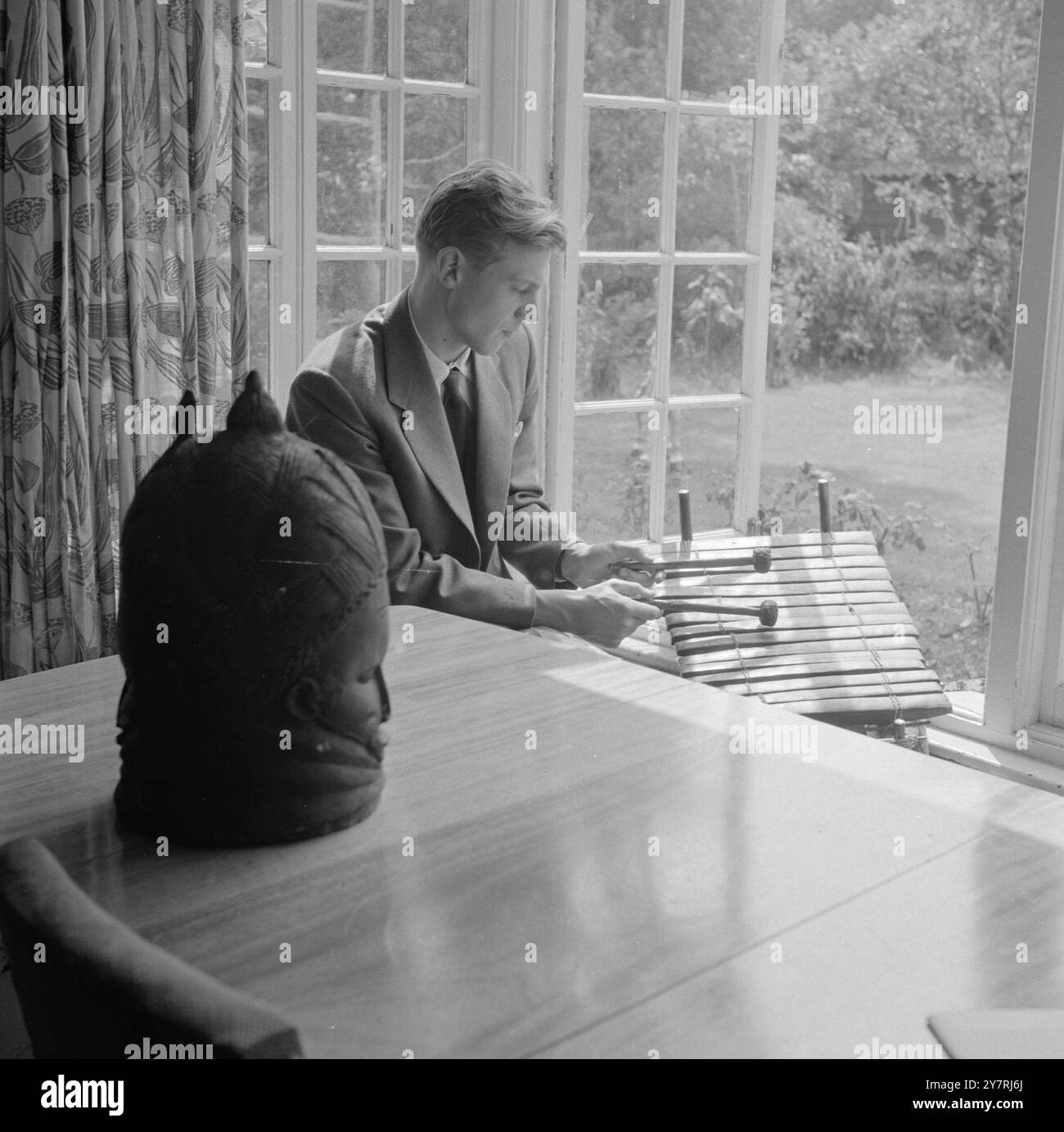 DAVID ATTENBOROUGH AT HOME IN RICHMOND Photographs by George Douglas ...