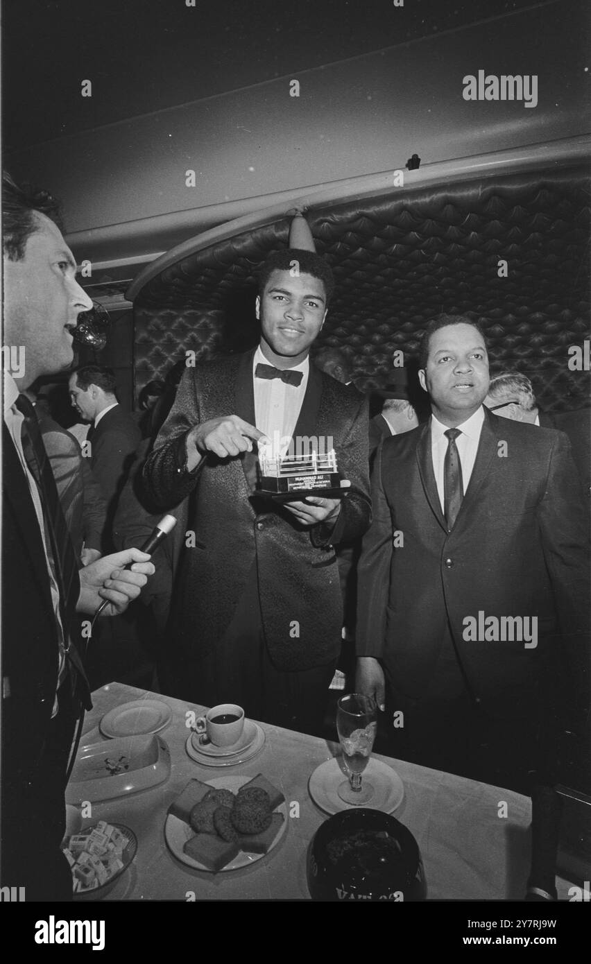 LONDON , UK - 19 May 1966 : Muhammad Ali. Original caption follows ...
