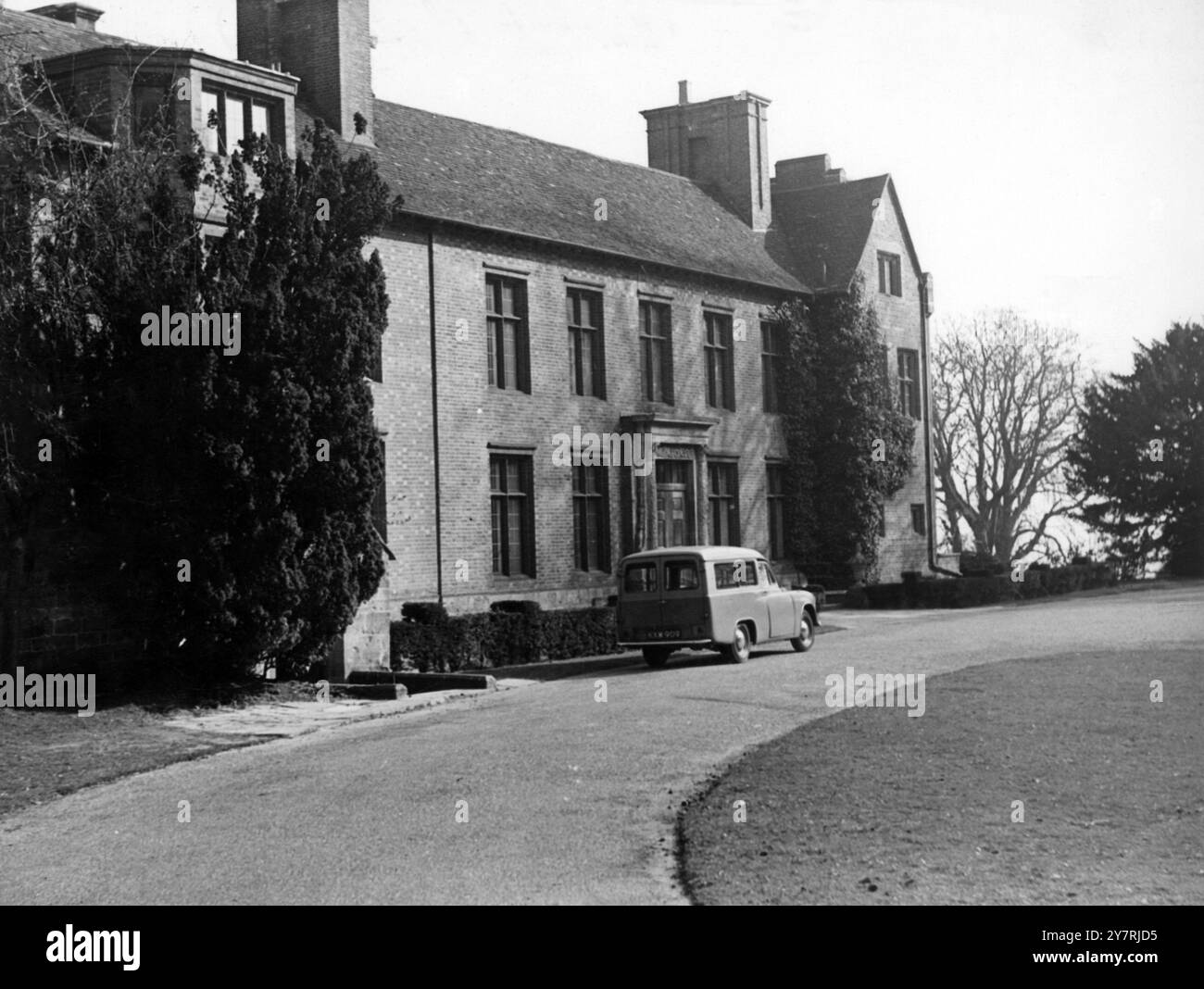 View of Mr. Churchill's house at Chartwell, Kent, undated Stock Photo ...