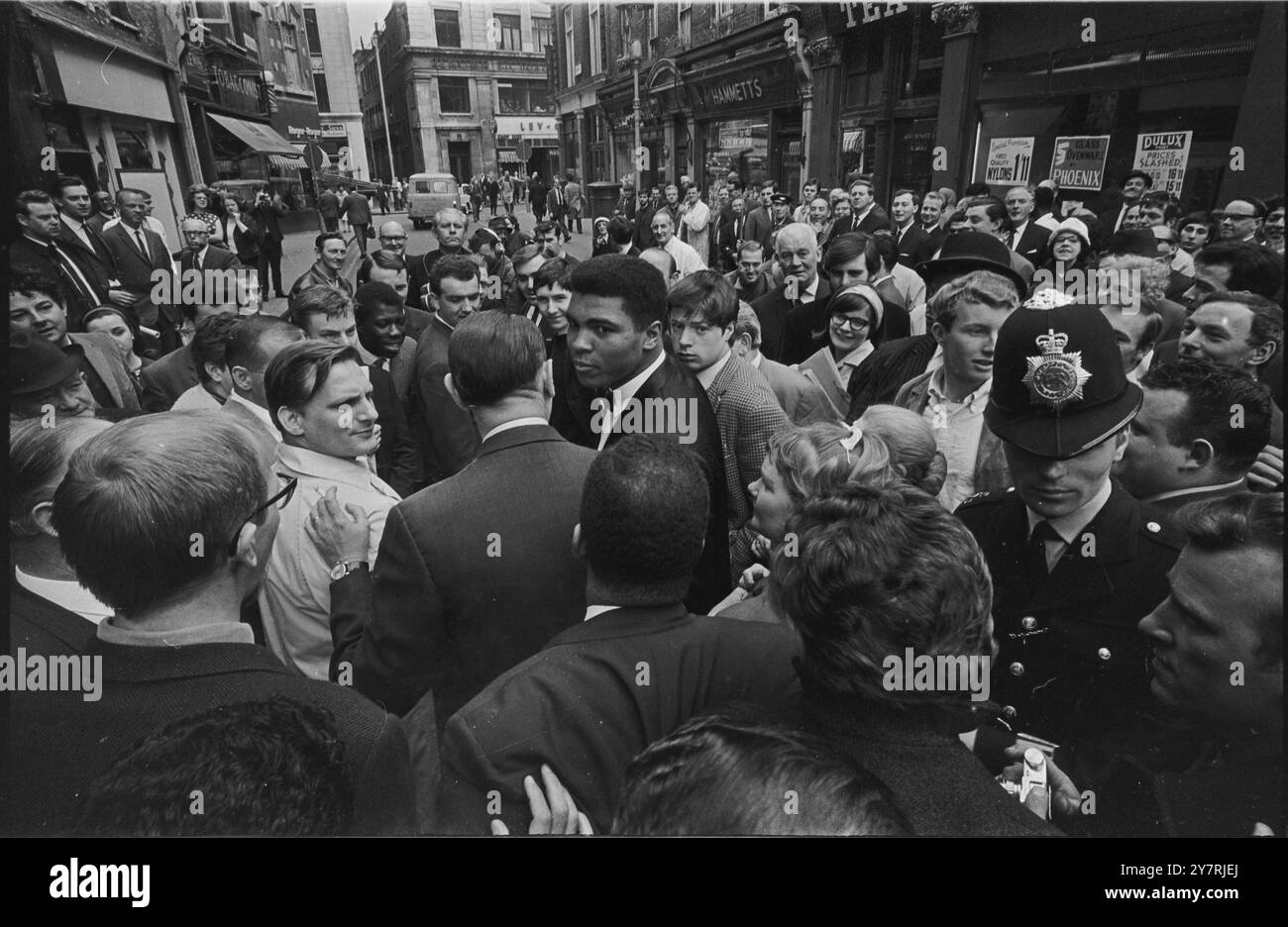 LONDON , UK - 19 May 1966 : Muhammad Ali: Original caption follows ...