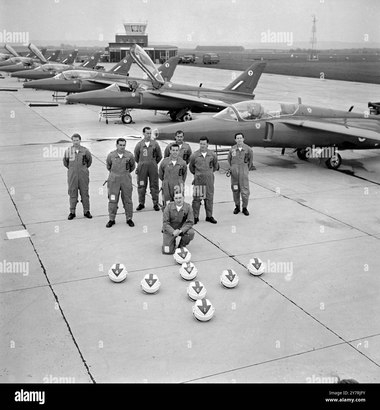 Aerobatic team first flight hi-res stock photography and images - Alamy
